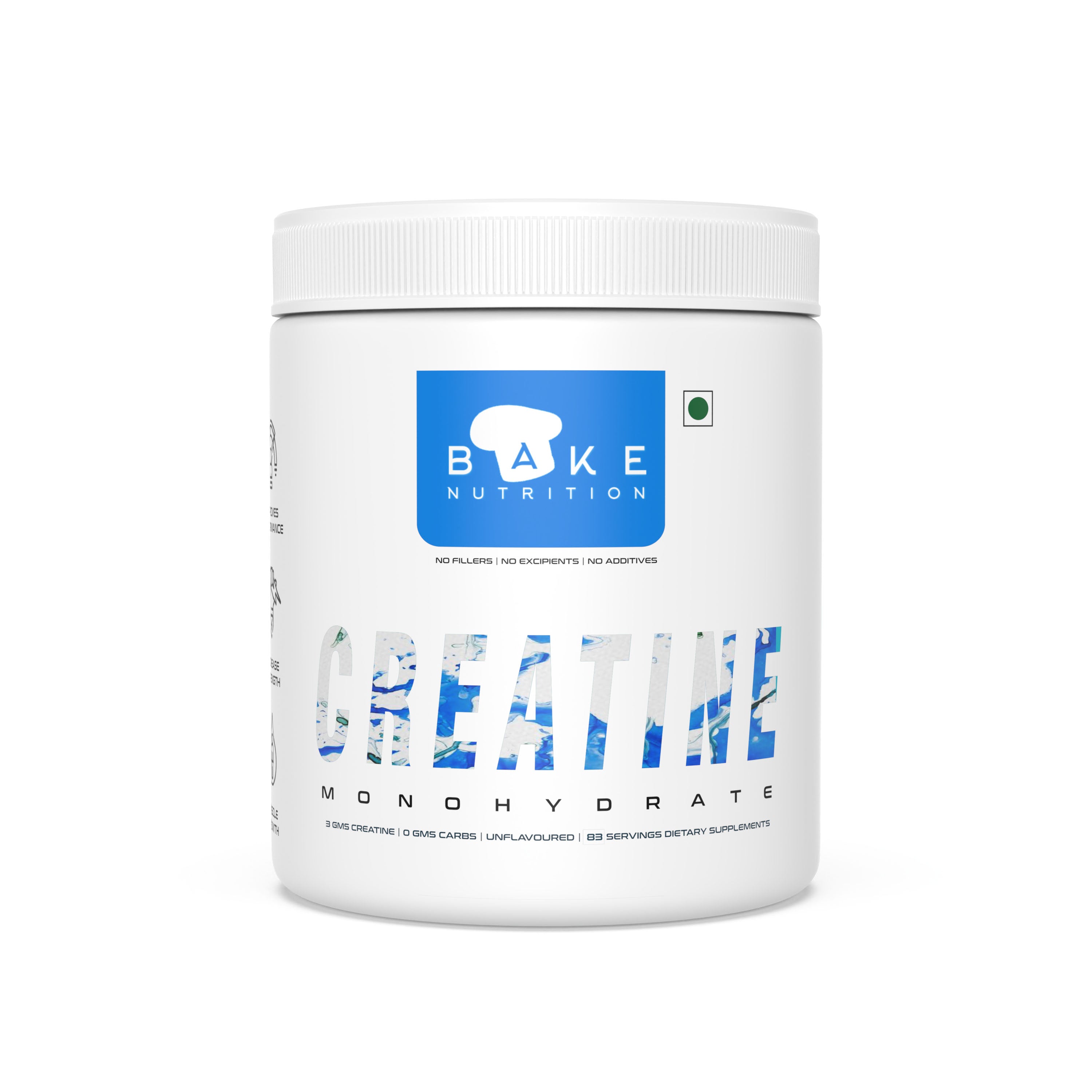Bake Nutrition Creatine Monohydrate 83 Servings – BAKE NUTRITION